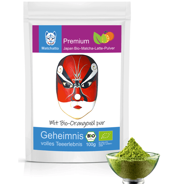 Bio Matcha Latte Pulver mit sanft süßen Geschmack – Matchatto