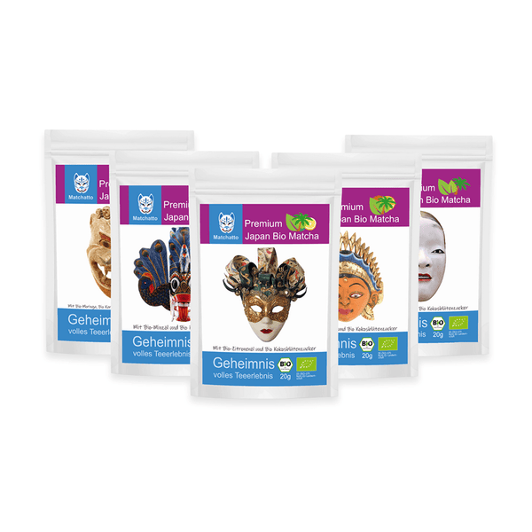 Matcha Drops pellets trial pack organic 4 x 45 pieces. – Matchatto